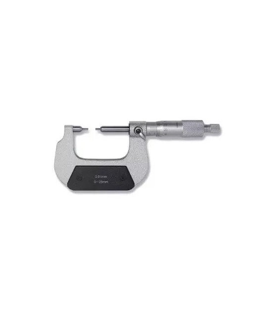 ART.0161 - MICROMETER FOR EXTERNAL MEASUREMENTS WITH SCREW 1 MM PITCH